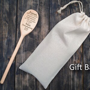 Personalized Spoon Custom Friendsgiving Favor Birthday Thankyou Gifts ...