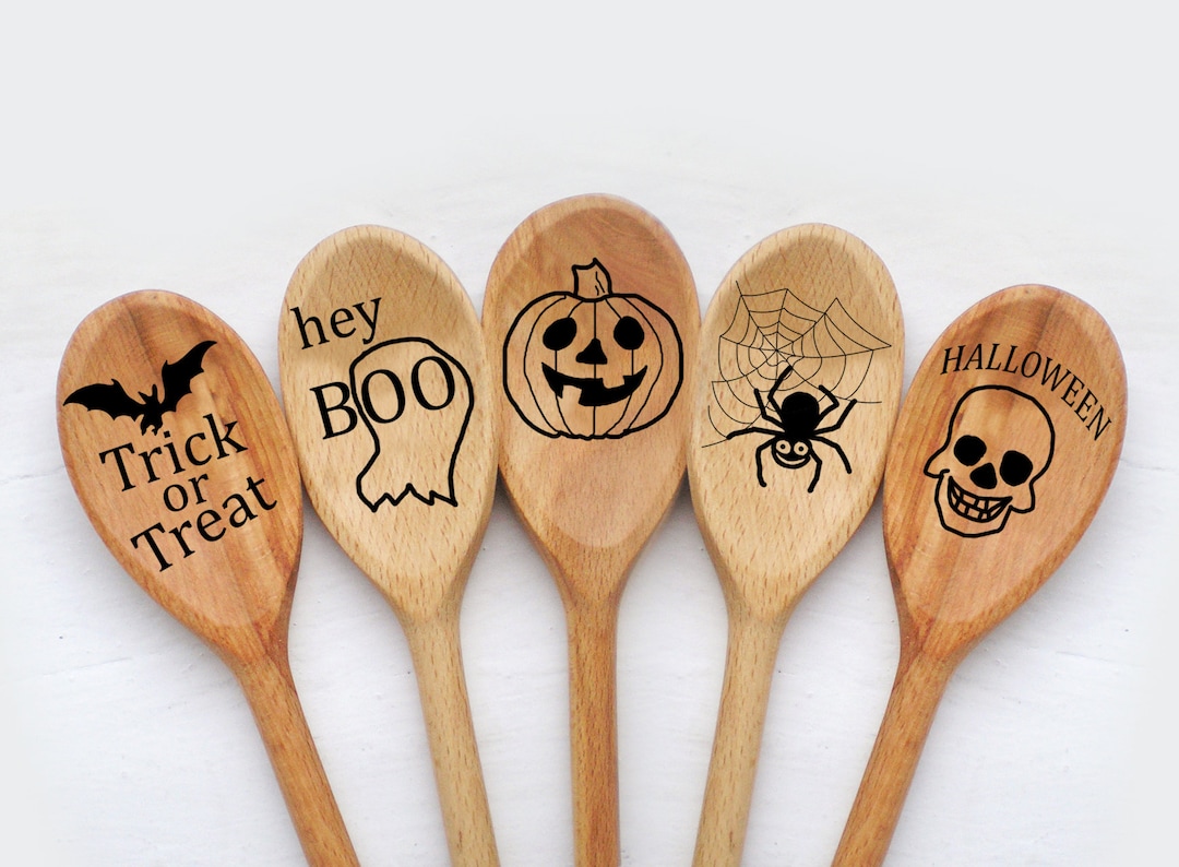 Halloween Spoons Funny Halloween Gift Pumpkin Party Jack-o-lantern ...