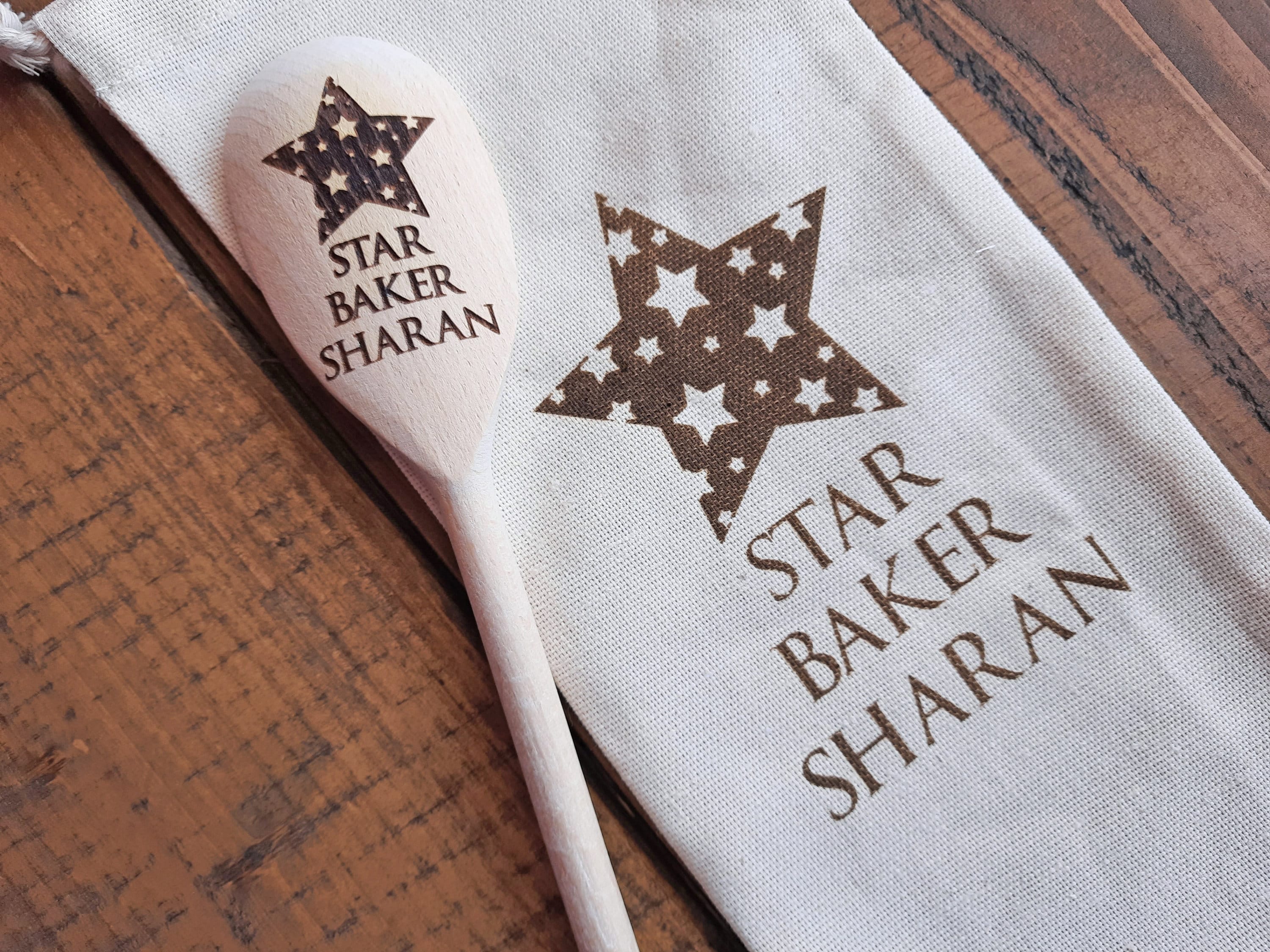 Personalised Wooden Spoon Cooking Baking Chef Gift Custom | Etsy