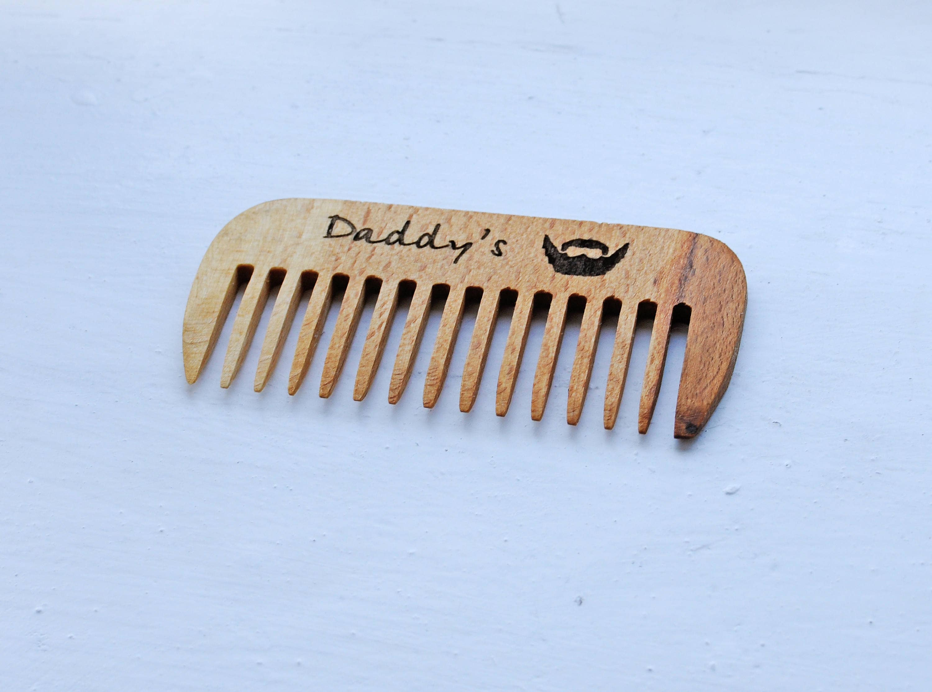 Beard Comb Fathers Day Gift Daddy's Beard Comb Custom Gift - Etsy