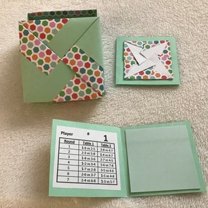 One of a Kind 2-Table Bridge Tallies | Etsy