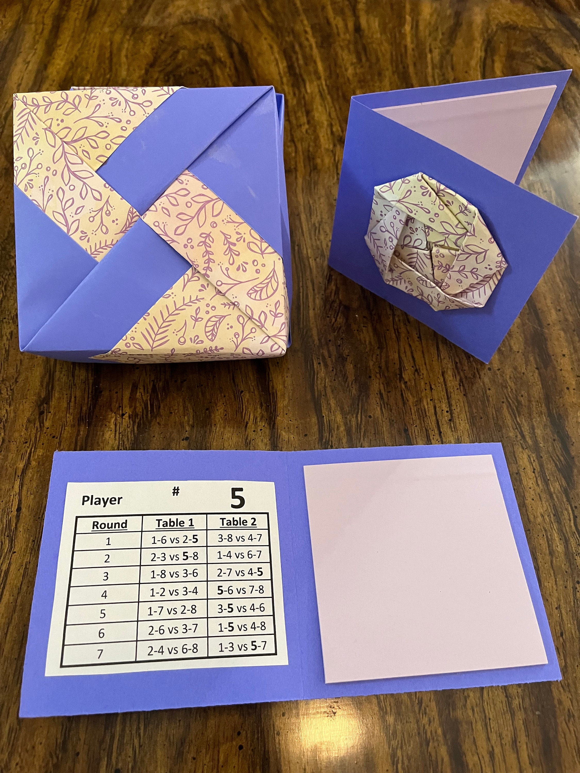 One of a Kind 2-table Bridge Tallies - Etsy