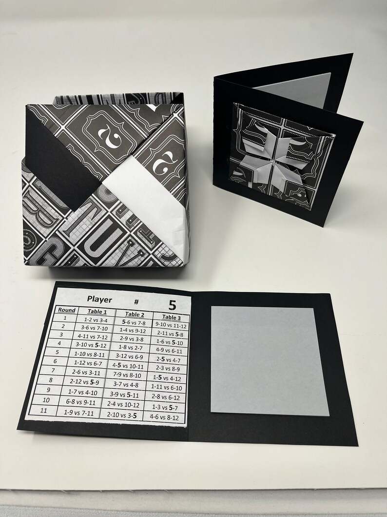 One of a Kind 3 Table Bridge Tallies - Etsy