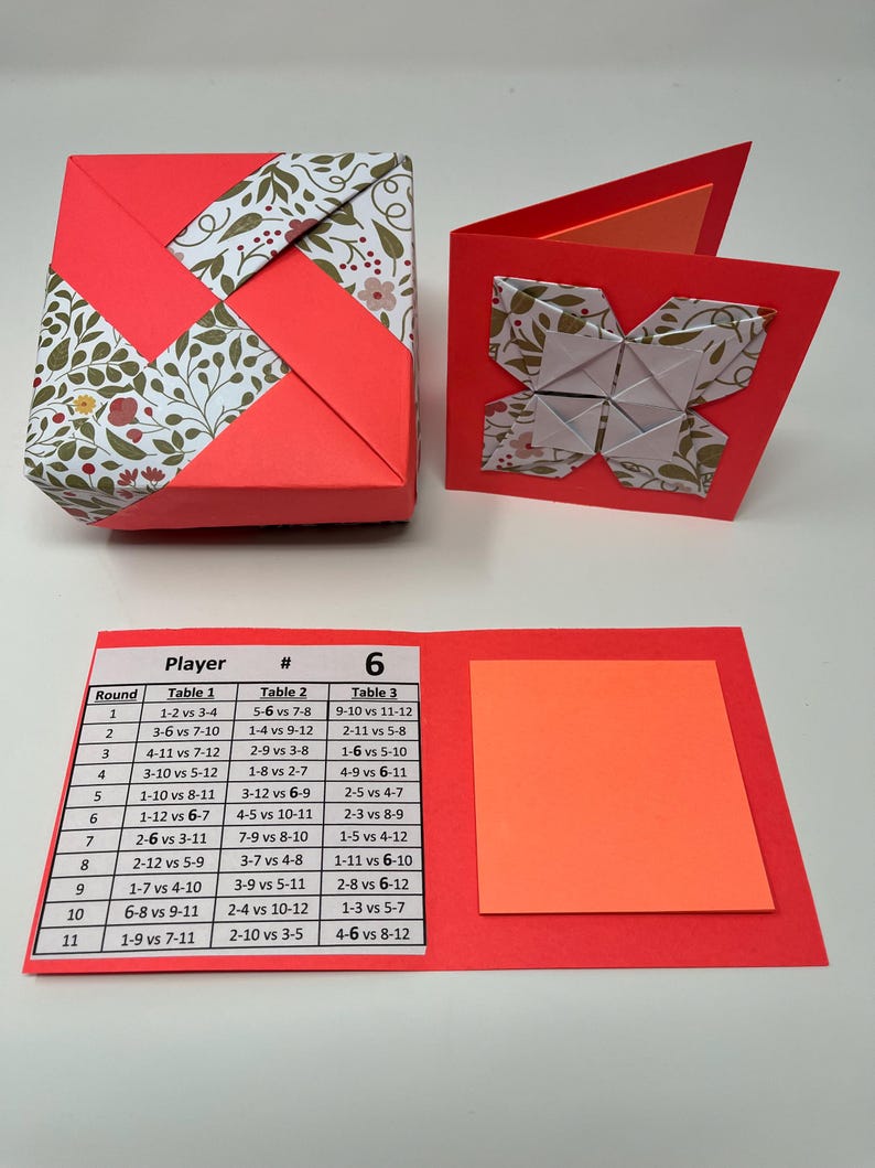 One of a Kind 3 Table Bridge Tallies - Etsy