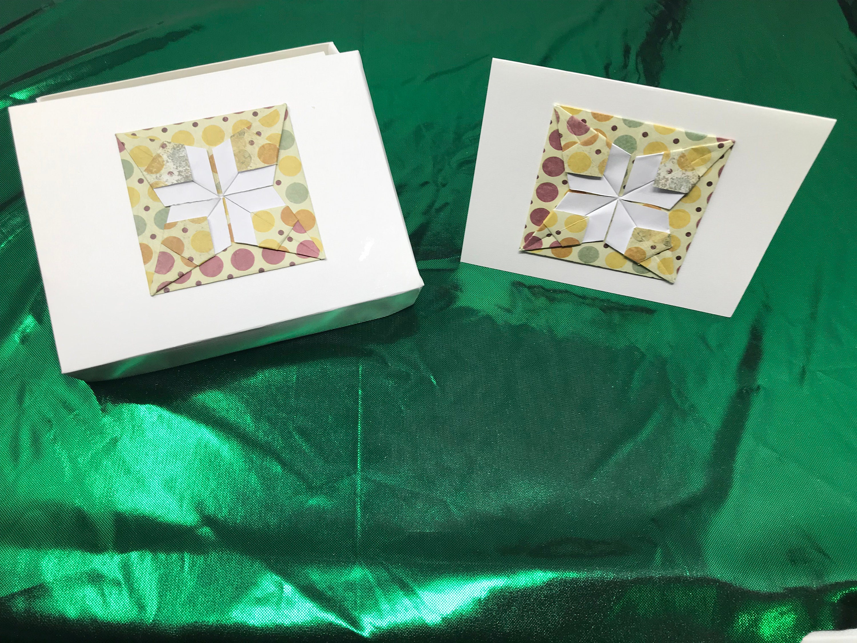 Origami Note Cards - Boxed Set of 10 - Etsy