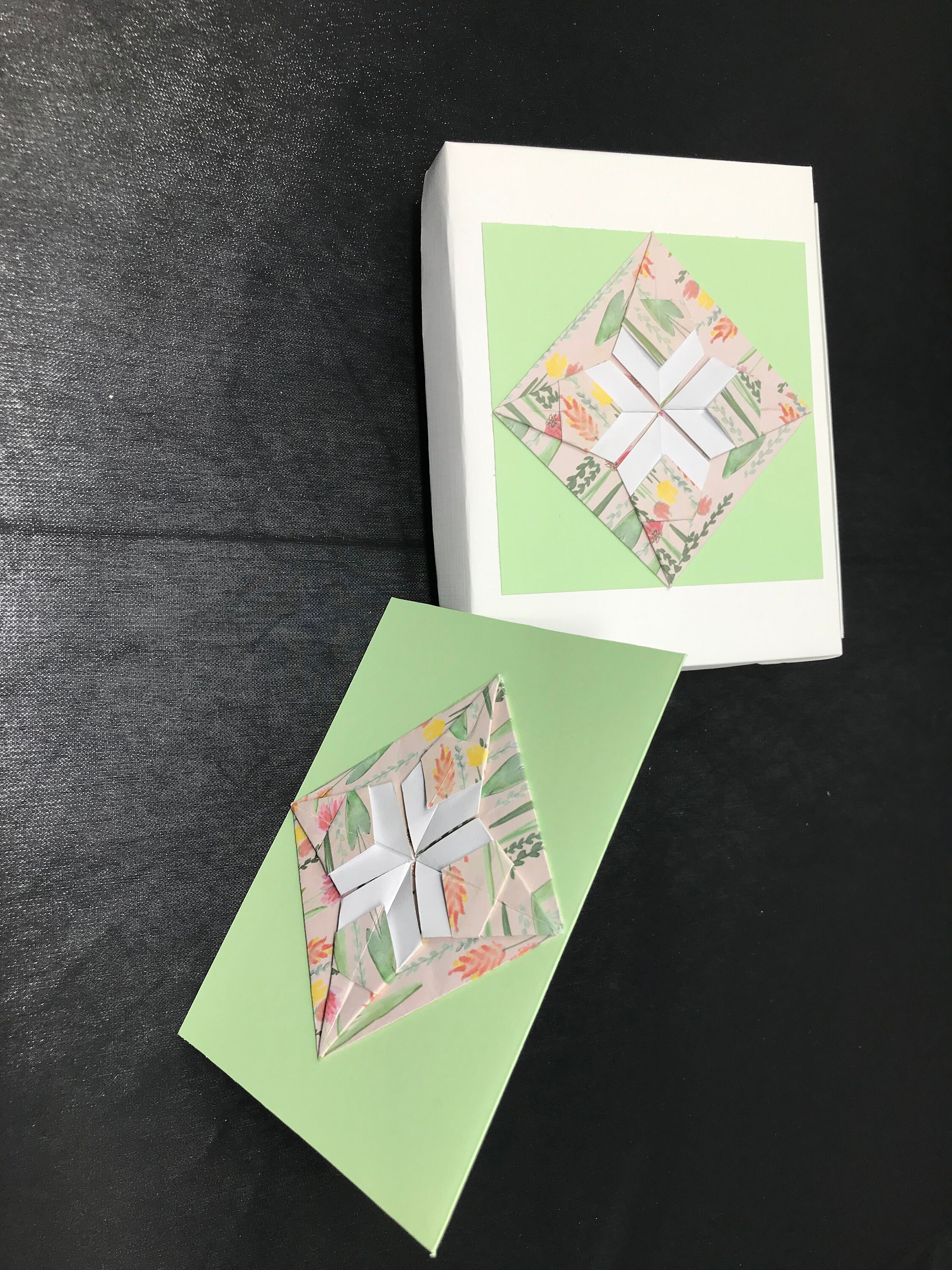 Origami Note Cards Boxed Set of 10 - Etsy