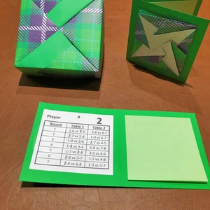 One of a Kind 2-Table Bridge Tallies | Etsy