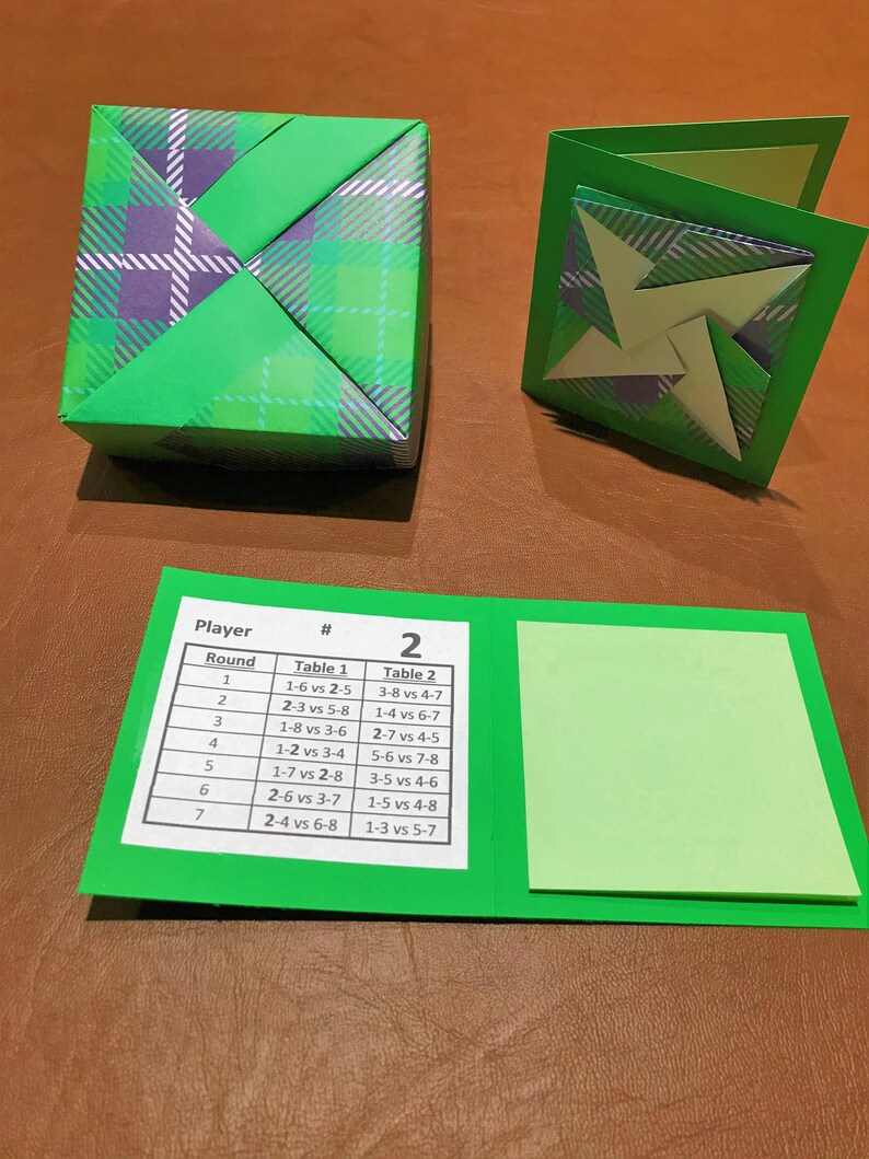 One of a Kind 2-Table Bridge Tallies | Etsy