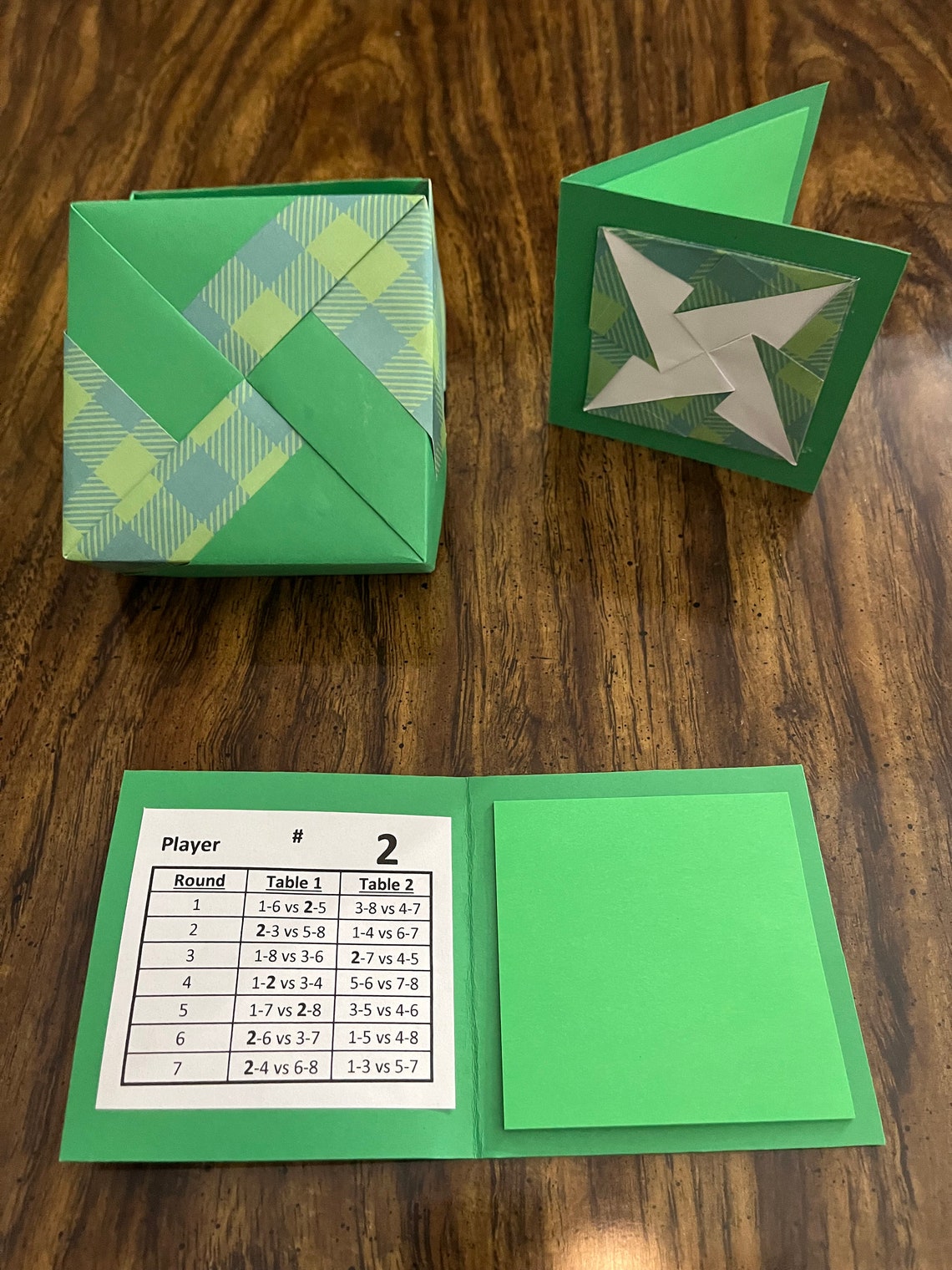 One of a Kind 2-table Bridge Tallies - Etsy