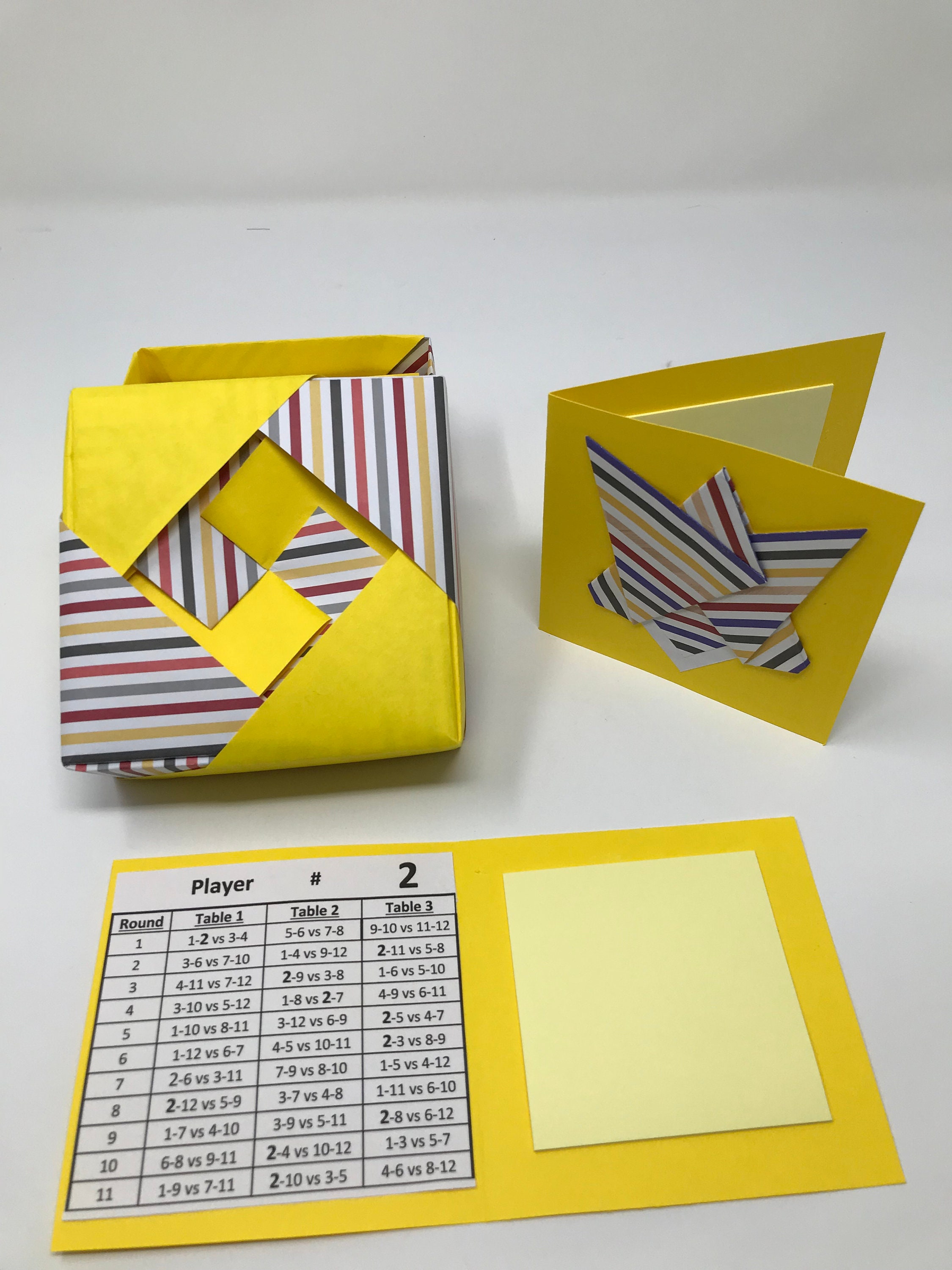 One of a Kind 3 Table Bridge Tallies - Etsy