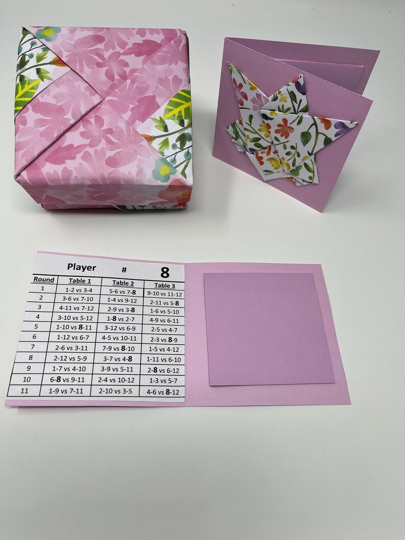 One of a Kind 3 Table Bridge Tallies - Etsy