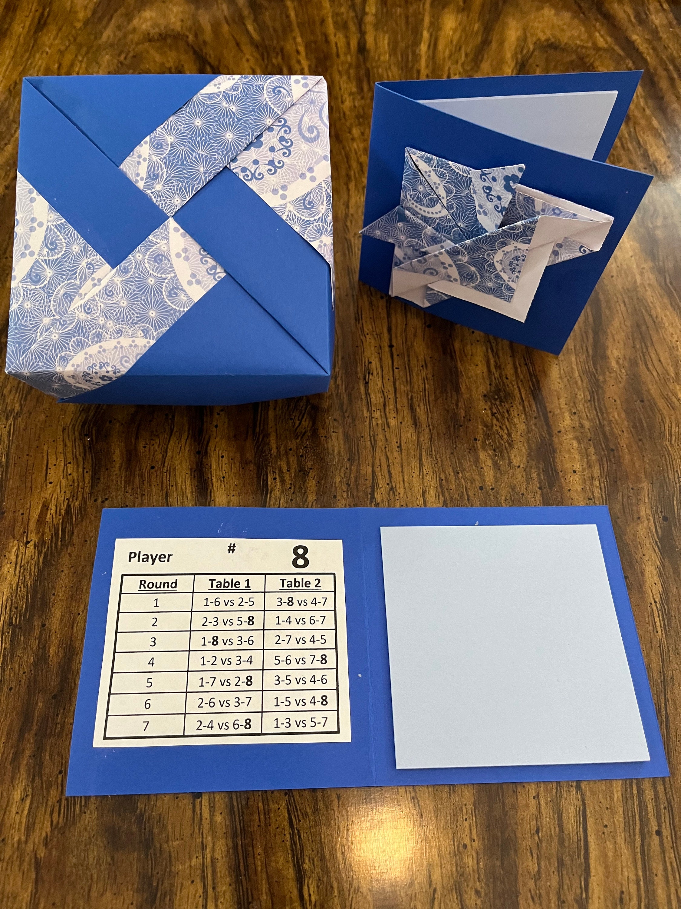 One of a Kind 2-table Bridge Tallies - Etsy