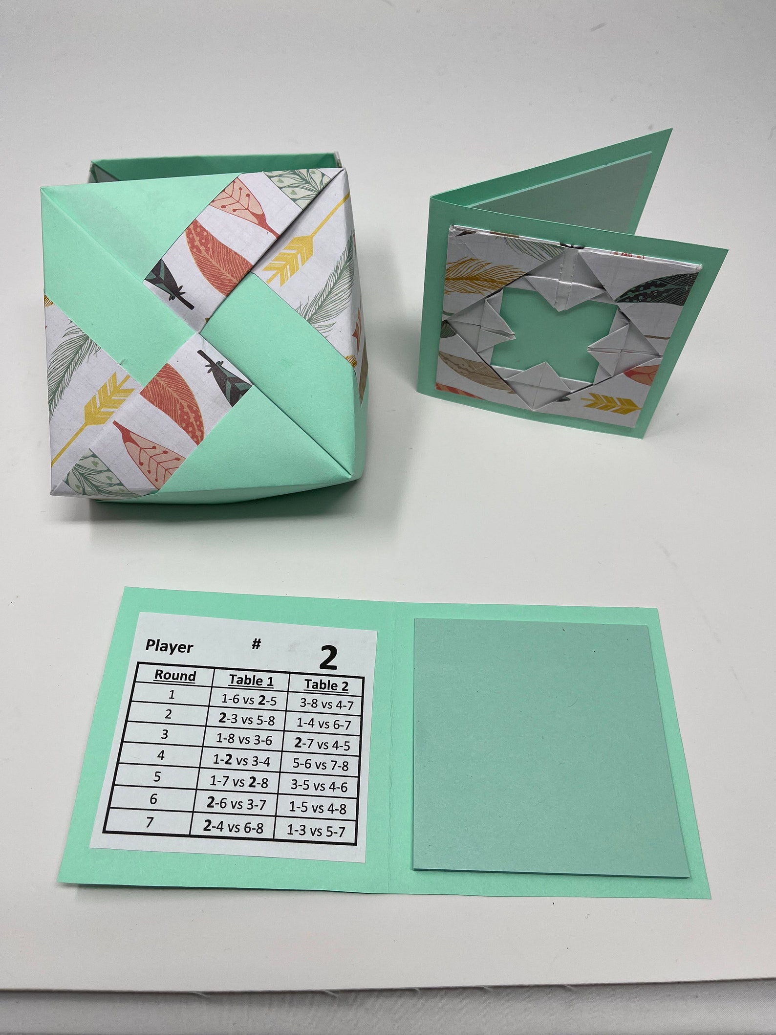 One of a Kind 2-table Bridge Tallies - Etsy