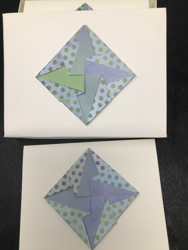 Origami Note Cards - Boxed Set of 10 - Etsy