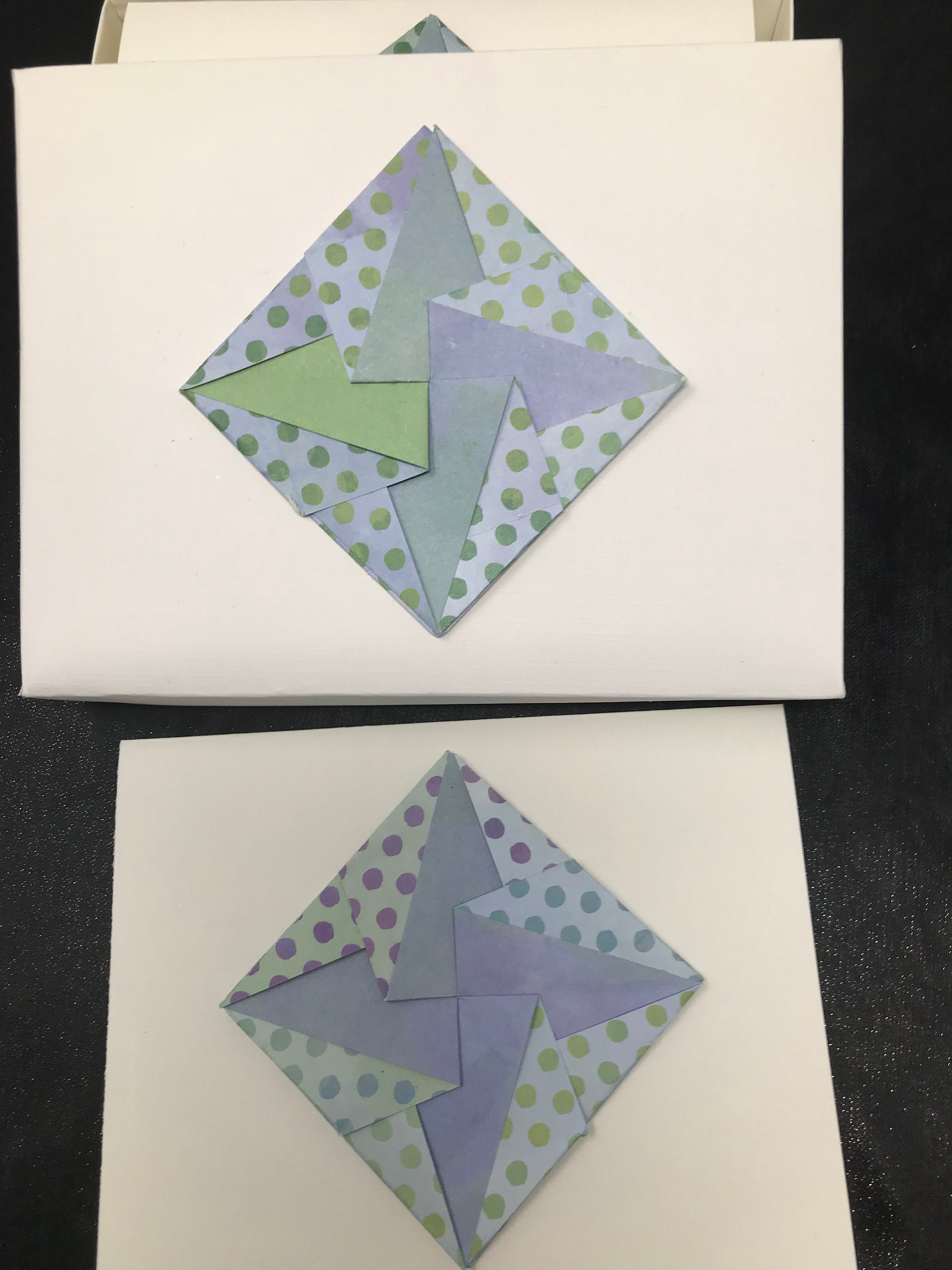 Origami Note Cards - Boxed Set of 10 - Etsy