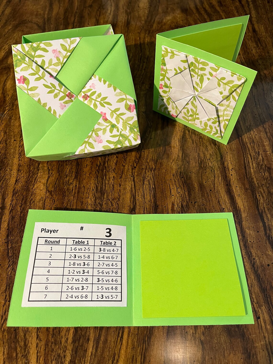 One of a Kind 2-table Bridge Tallies - Etsy