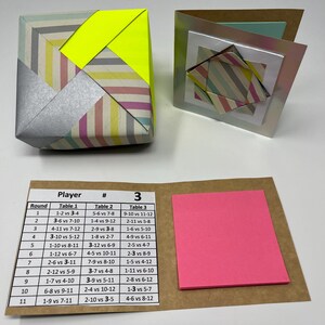 One of a Kind 3 Table Bridge Tallies - Etsy