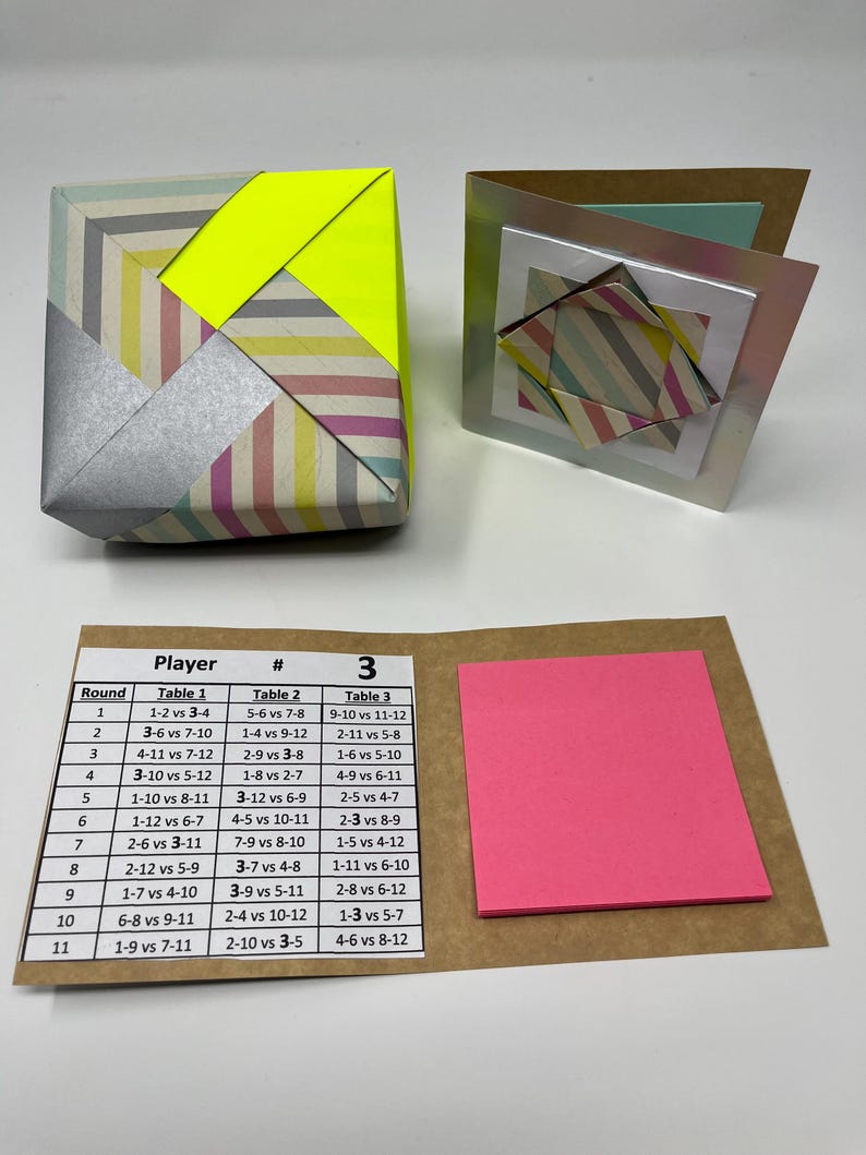 One of a Kind 3 Table Bridge Tallies - Etsy