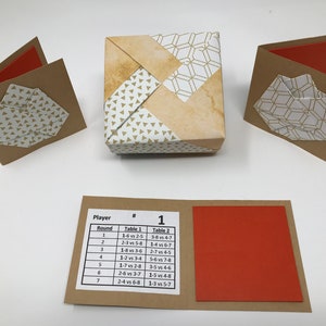 One of a Kind 2-Table Bridge Tallies | Etsy