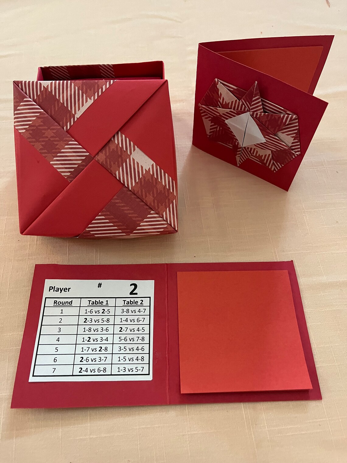 One of a Kind 2-table Bridge Tallies - Etsy