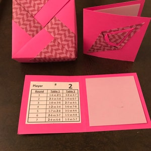 One of a Kind 2-Table Bridge Tallies | Etsy