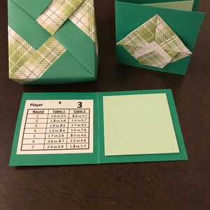 One of a Kind 2-Table Bridge Tallies | Etsy