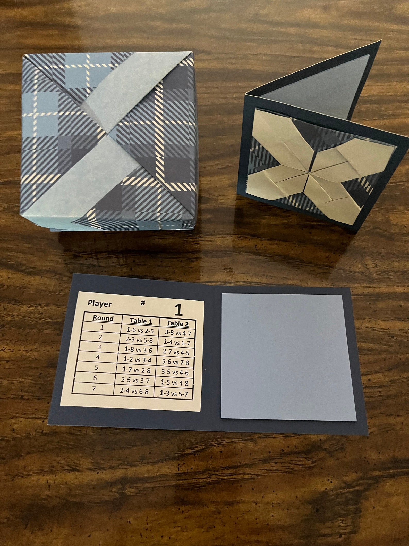 One of a Kind 2-table Bridge Tallies - Etsy