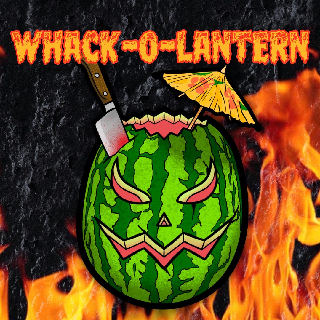 Aloha From Hell - Whack-o-lantern Sticker - Etsy