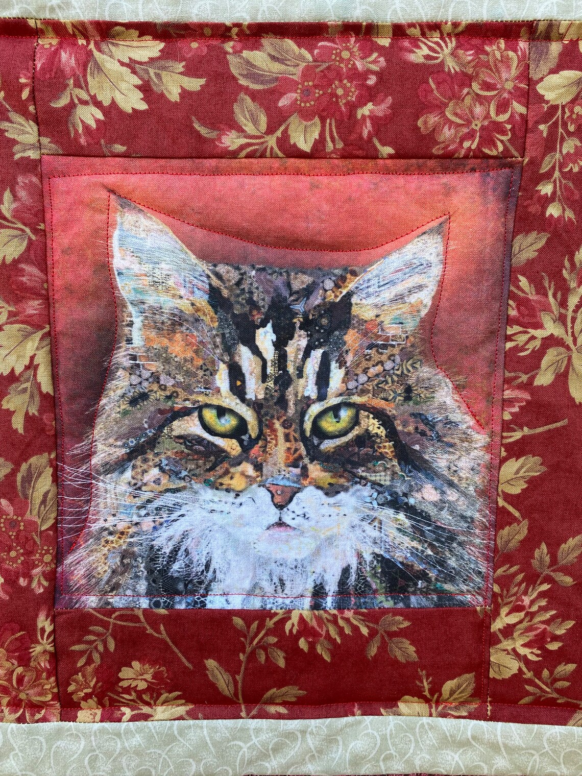 Floofy Calico Tabby Cat Throw Quilt - Etsy