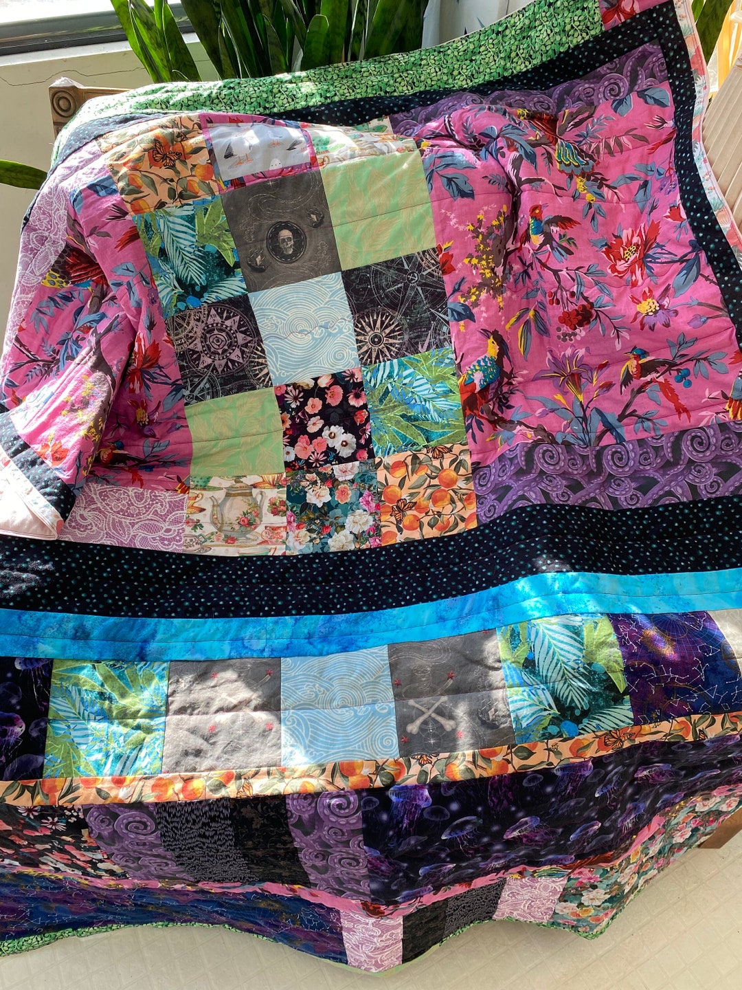 Our Flag Means Death Throw Quilt - Etsy