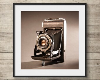 Camera Poster Camera Decor Photographer Gift Graphic | Etsy