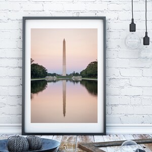 Washington Monument Poster, Washington Monument, Washington DC Print ...
