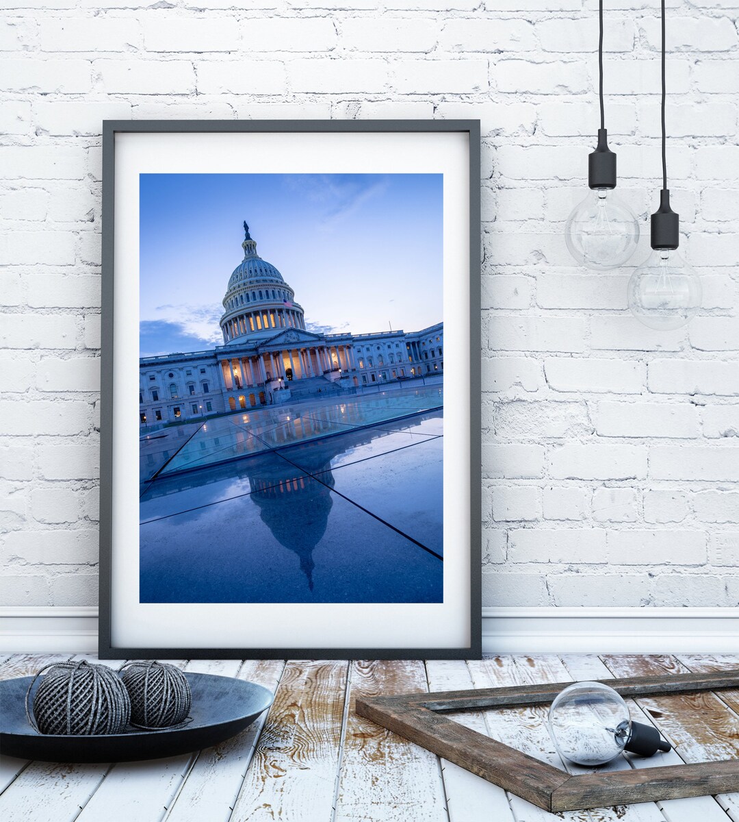 US Capitol Building Print United States Capitol Building in - Etsy
