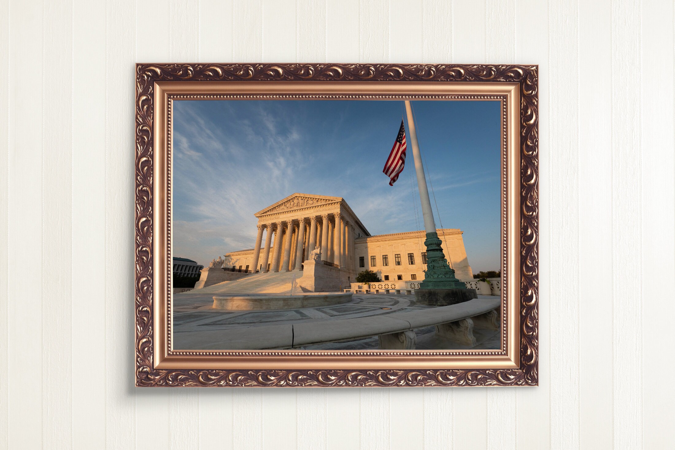 Law Office Decor, Equal Justice, US Supreme Court Building, Lawyer Gift ...