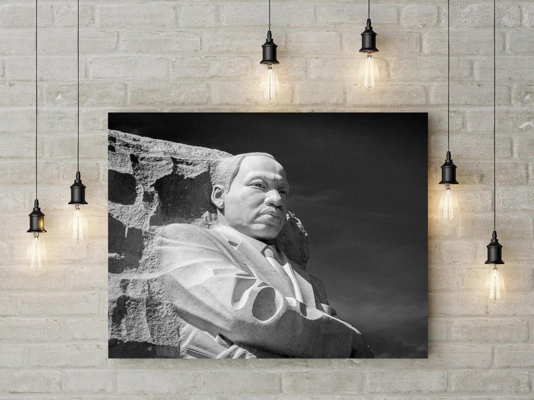 MLK Poster, MLK Art, Dr. Martin Luther King, Jr. Monument in Washington ...