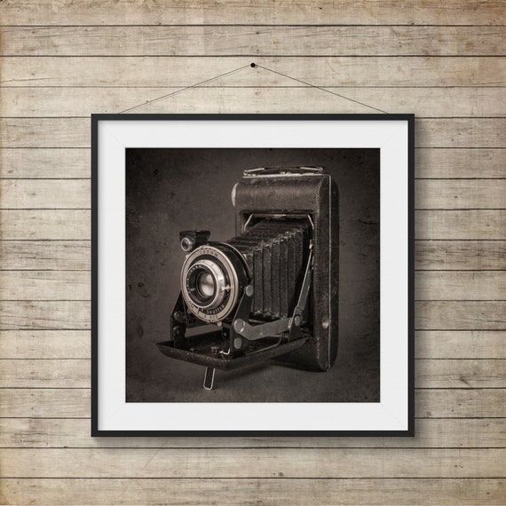 Camera Poster Camera Decor Photographer Gift Graphic | Etsy