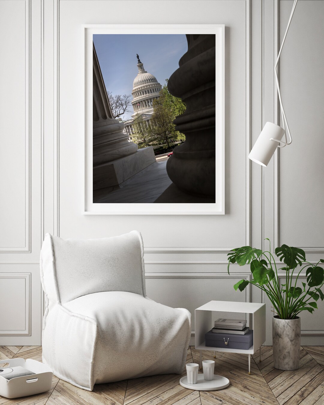 US Capitol Building Print. United States Capitol Building in Washington ...
