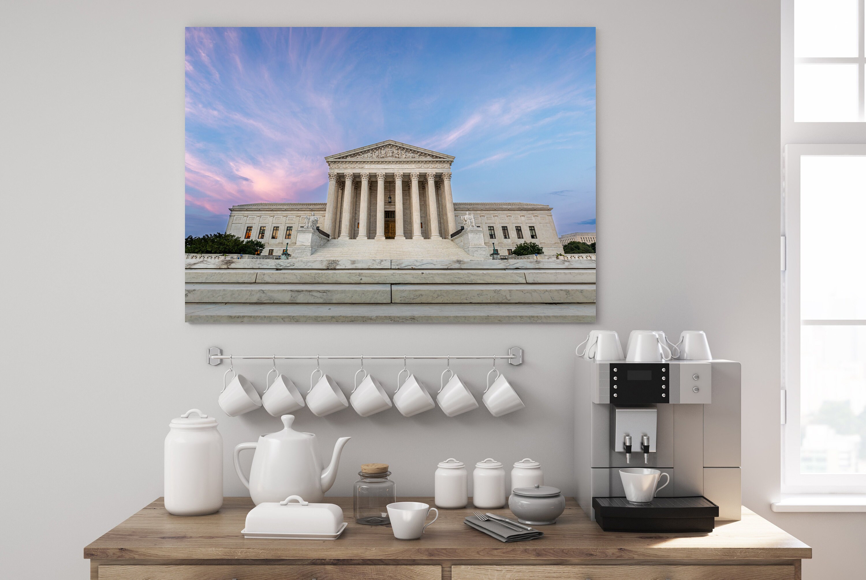 Law Office Decor, Equal Justice, US Supreme Court Building, Lawyer Gift ...