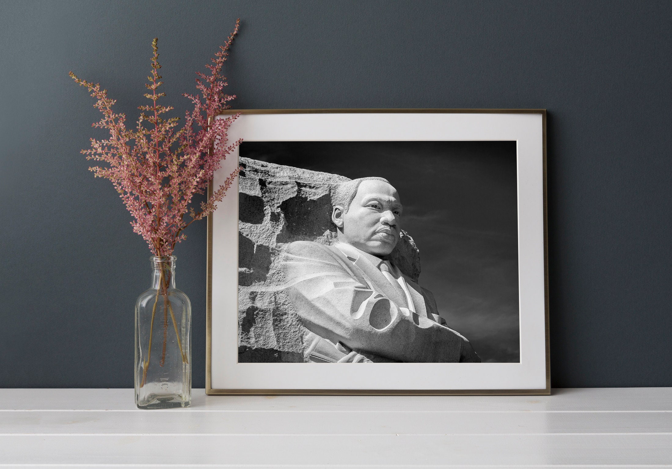 MLK Poster, MLK Art, Dr. Martin Luther King, Jr. Monument in Washington ...