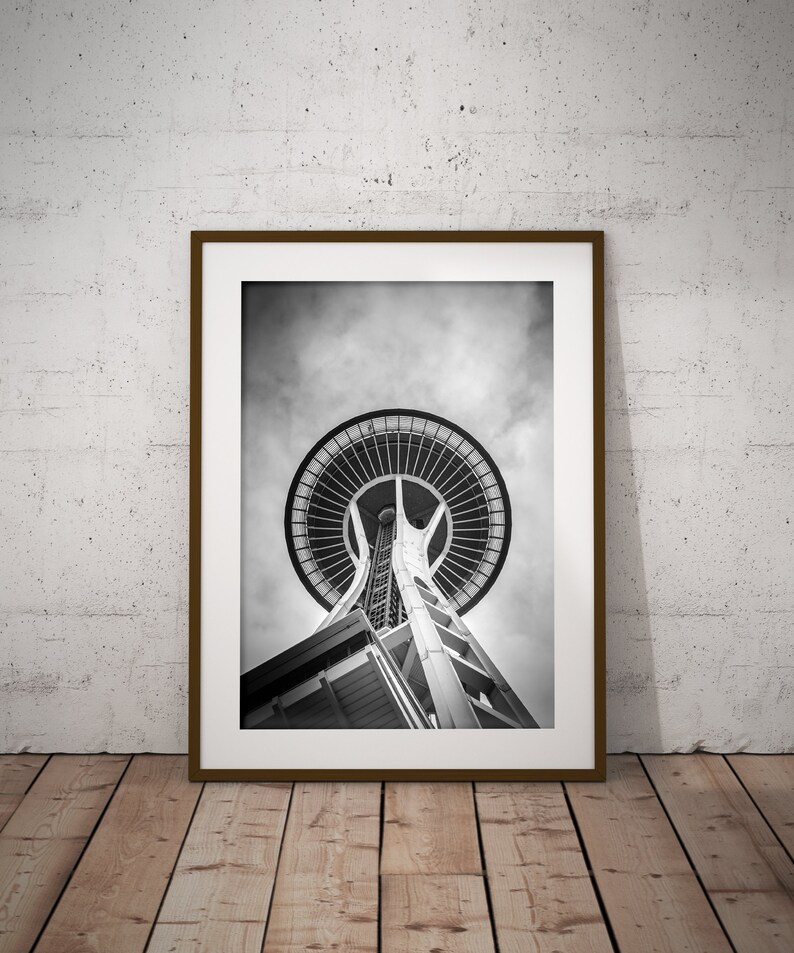 Space Needle, Seattle Poster, Pacific Northwest, Seattle Art, Seattle ...