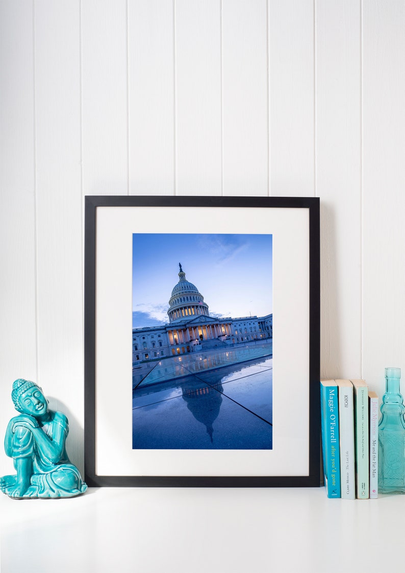 US Capitol Building Print United States Capitol Building in - Etsy
