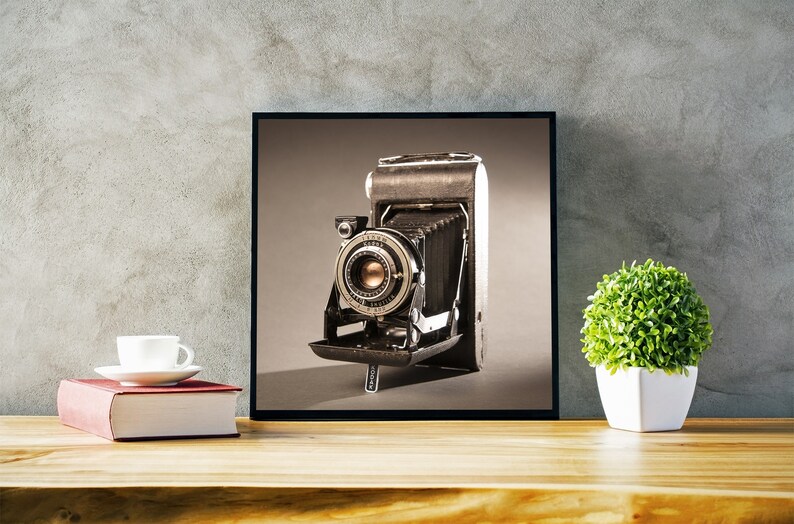 Camera Poster, Camera Decor, Photographer Gift, Graphic Designer Gift ...