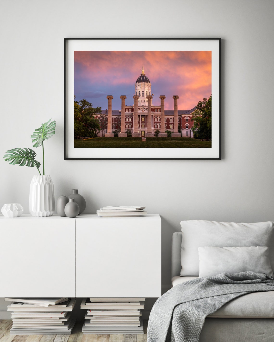 Mizzou Columns at Sunset, Columbia Missouri, University Missouri ...