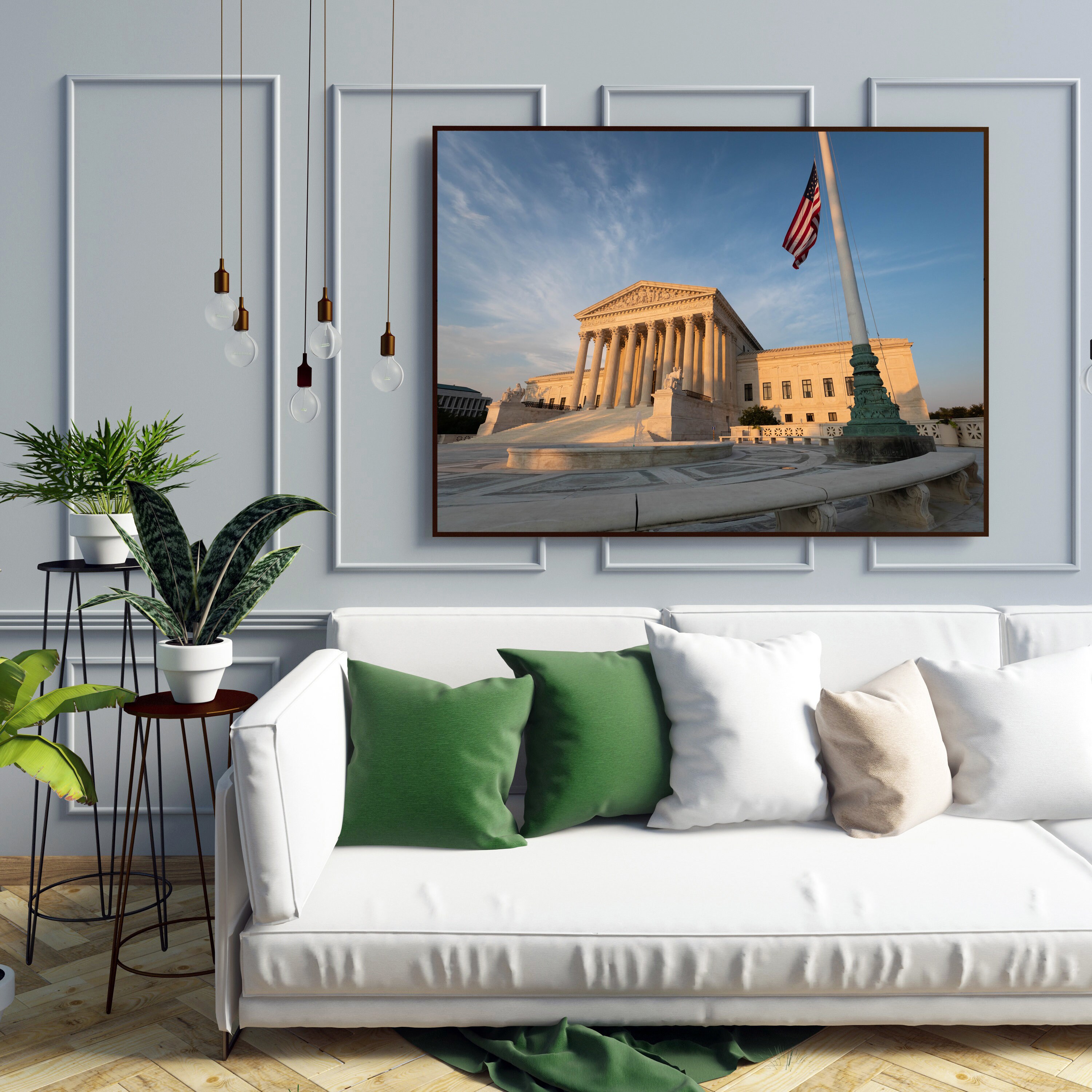 Law Office Decor, Equal Justice, US Supreme Court Building, Lawyer Gift ...