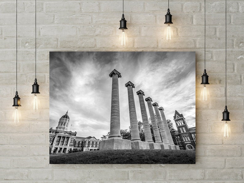 University of Missouri, MU Gift, Mizzou Dorm Art, Missouri Tigers ...