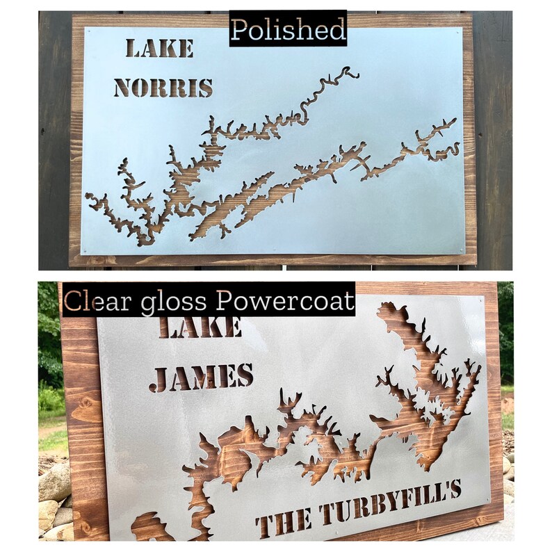 Lake Keowee Sign - Lake Sign - Keowee Sign - Metal Lake Sign - Lake ...