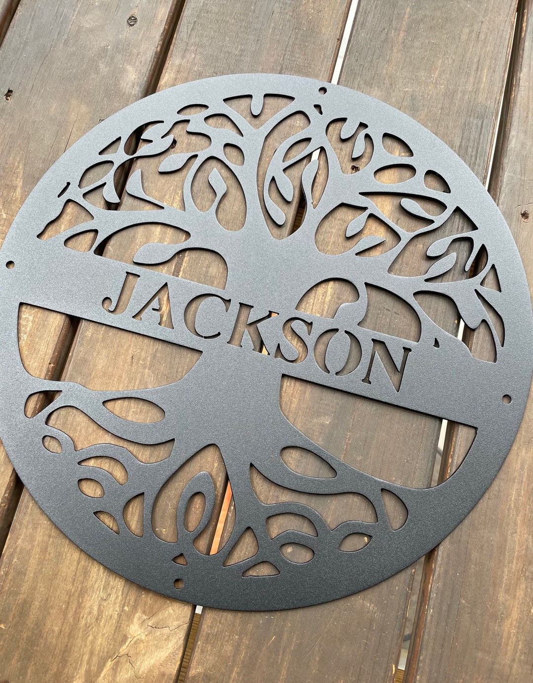 Family Name Sign - Tree of Life Last Name Sign - Tree of Life Name Sign ...