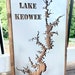Lake Keowee Sign - Lake Sign - Keowee Sign - Metal Lake Sign - Lake ...