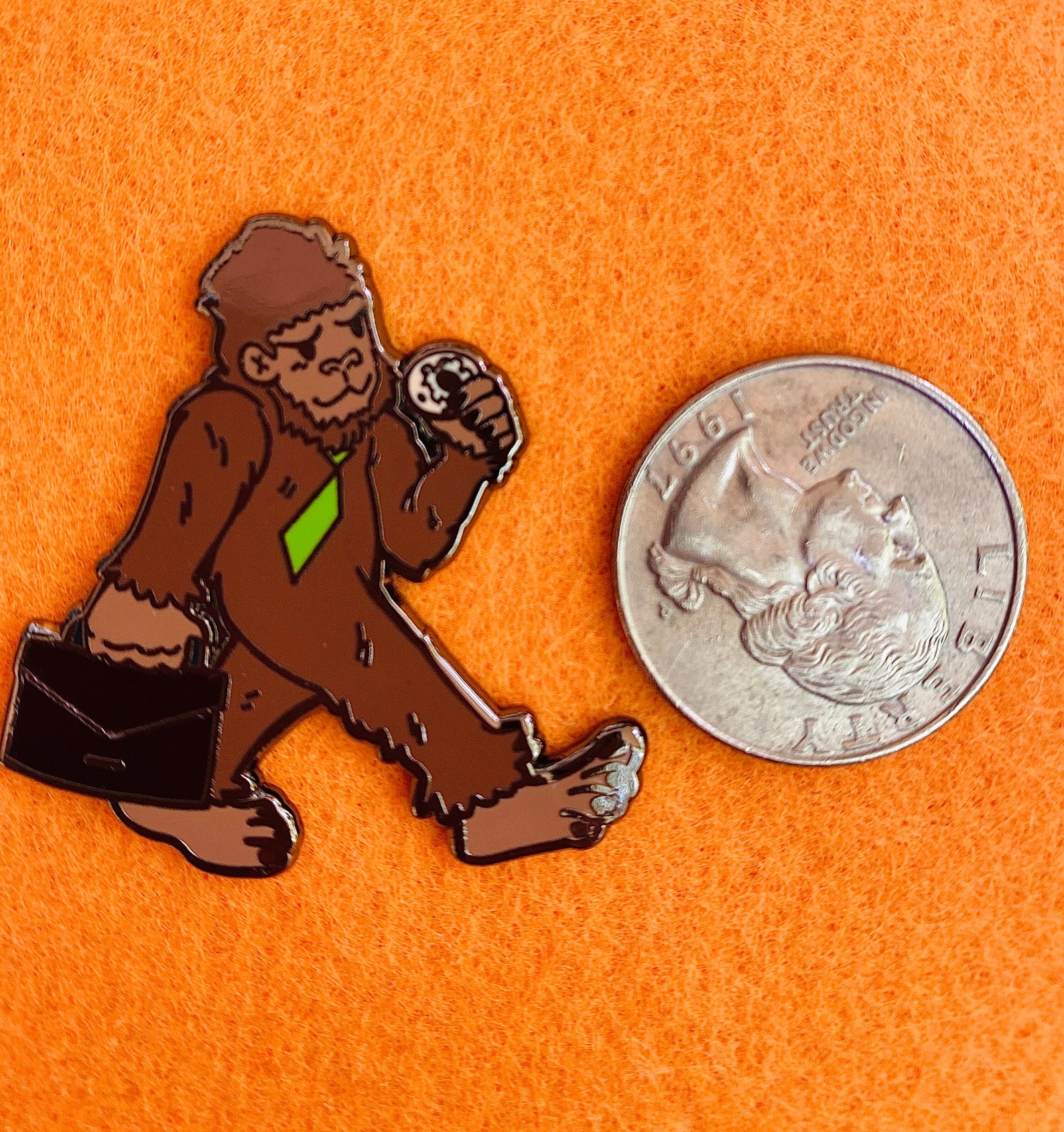 Cryptid Business Enamel Pins | Etsy