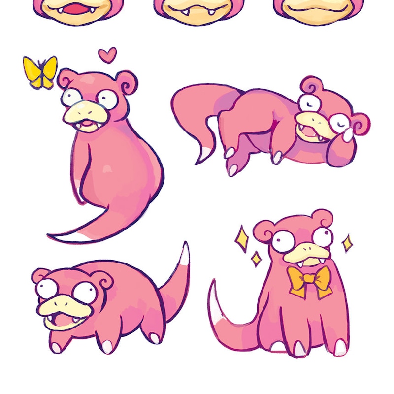 Slowpoke - Etsy